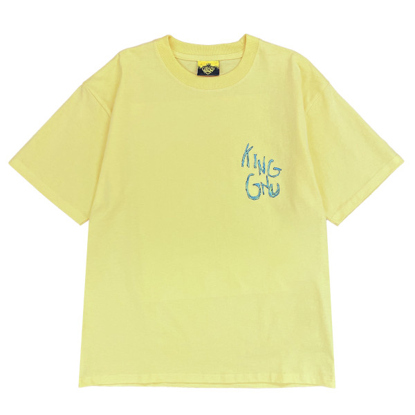 King Gnu オフィシャル・グッズ通販/商品詳細 COLLAGED CROWN TEE [LIGHT YELLOW]