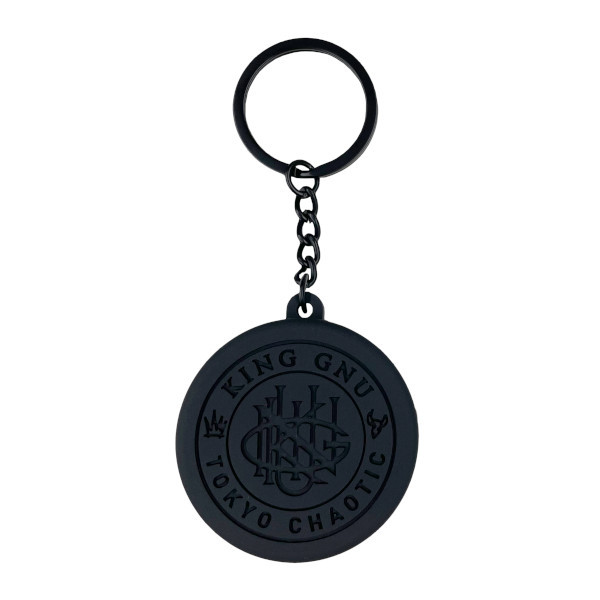 King Gnu オフィシャル・グッズ通販/商品詳細 RUBBER KEY RING [BLACK]