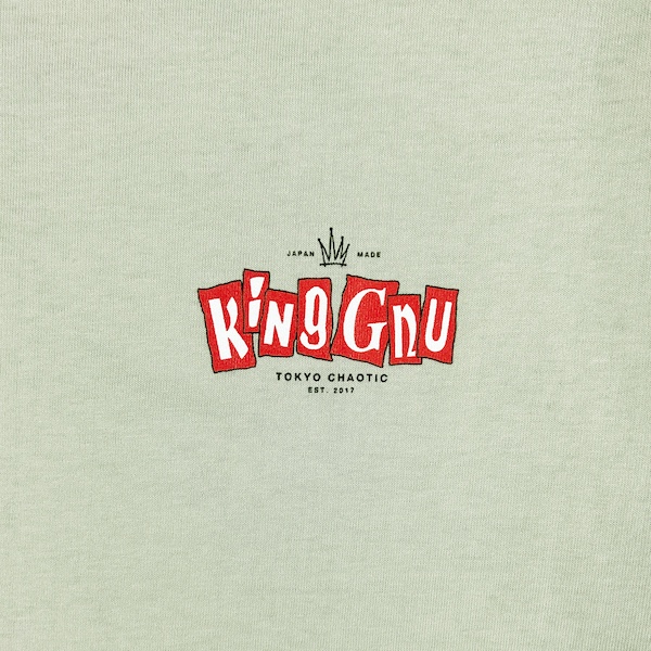 King Gnu オフィシャル・グッズ通販/商品詳細 GNU GRAFFITI TEE [BEIGE]