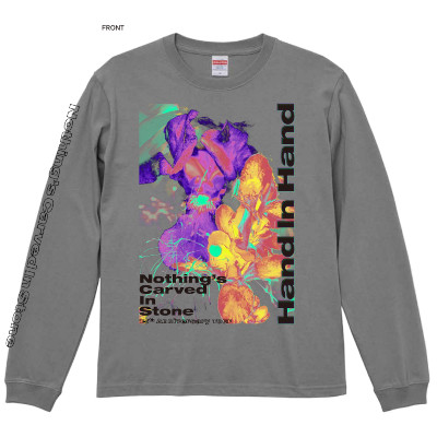 Nothing’s Carved In Stoneオフィシャル・グッズ通販/商品詳細 Hand In Hand 2023 ロングTシャツ(グレー)
